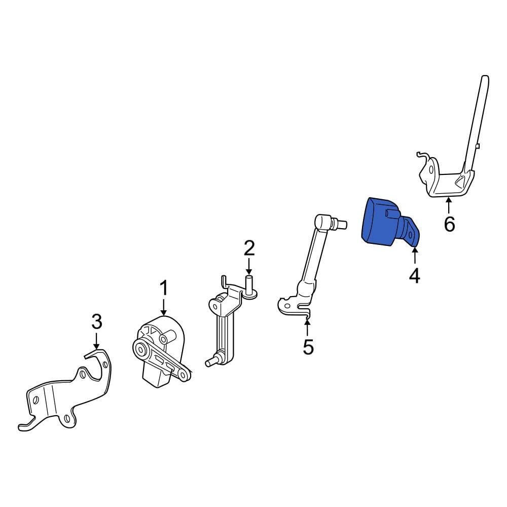 BMW OE 37146870200 - Rear Headlight Level Sensor