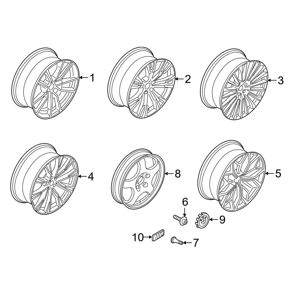BMW OE 36136795153 - Wheel Lug Bolt