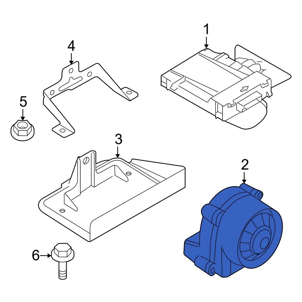 BMW OE 65759243750 - Anti-Theft Alarm Siren