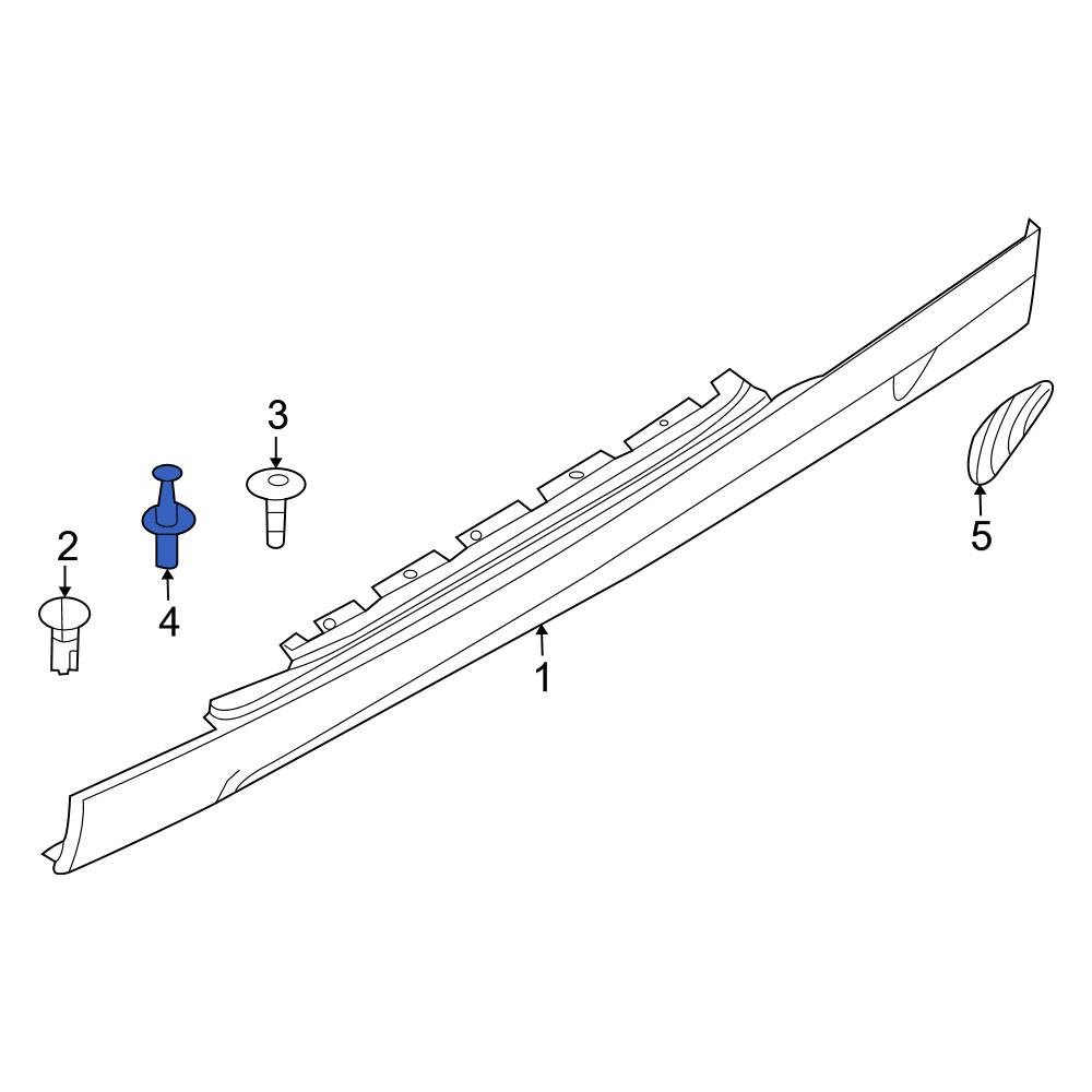 BMW OE 07147122913 - Air Filter Housing Bolt