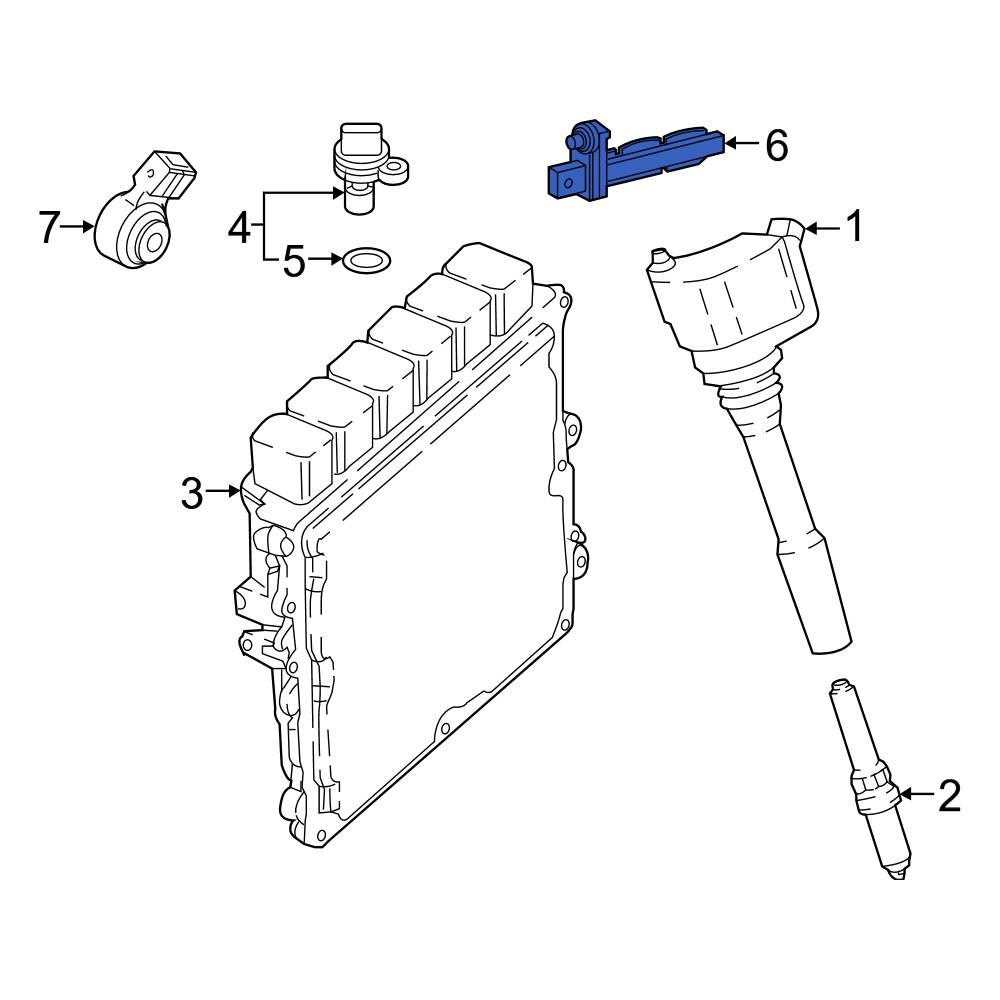 BMW OE 13627806782 - Engine Crankshaft Position Sensor