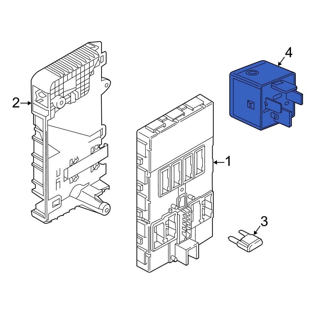 BMW OE 61366901469 - Accessory Power Relay