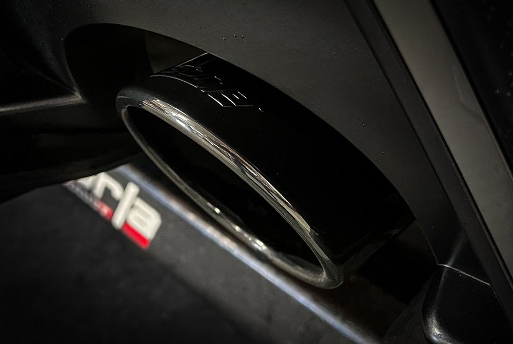 Borla® 140926BC - ATAK™ 304 SS Cat-Back Exhaust System with Split Rear Exit