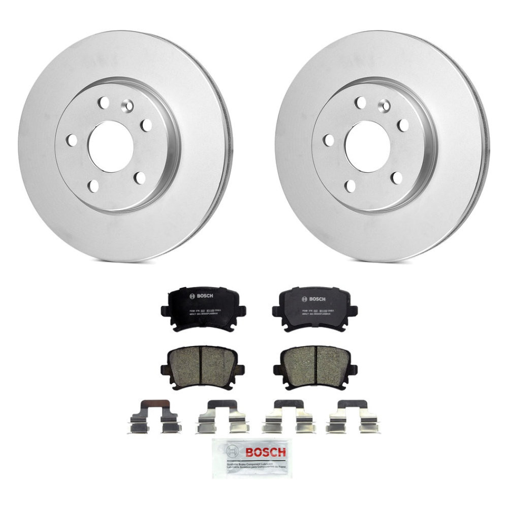 Bosch® BNDL-0595-31031044 - QuietCast™ Premium Rear Brake Kit with ...