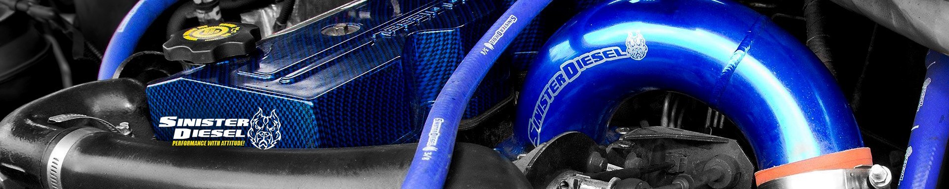 Sinister Diesel™ - Exhaust Tips, Coolant Filters, Intakes | CARiD