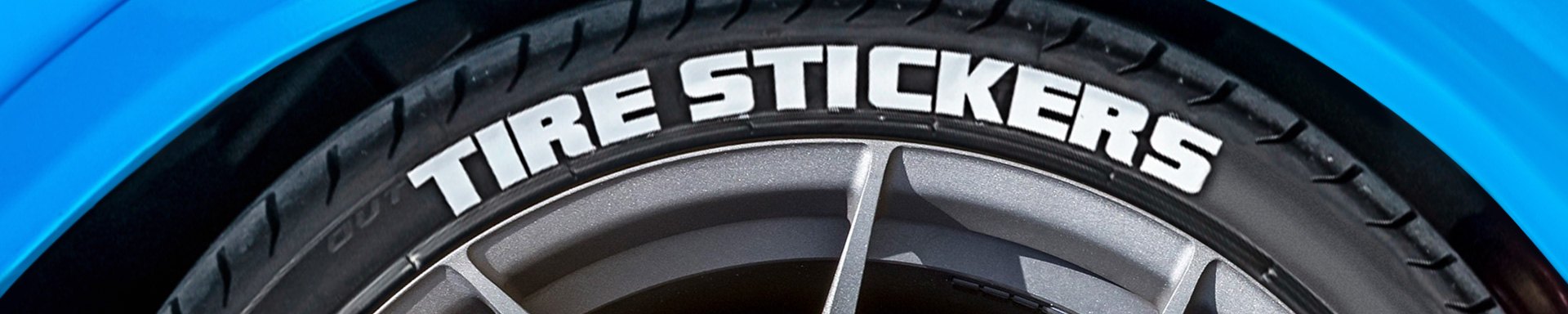 Tire Stickers™ - Tire Sidewall Lettering Kits | CARiD