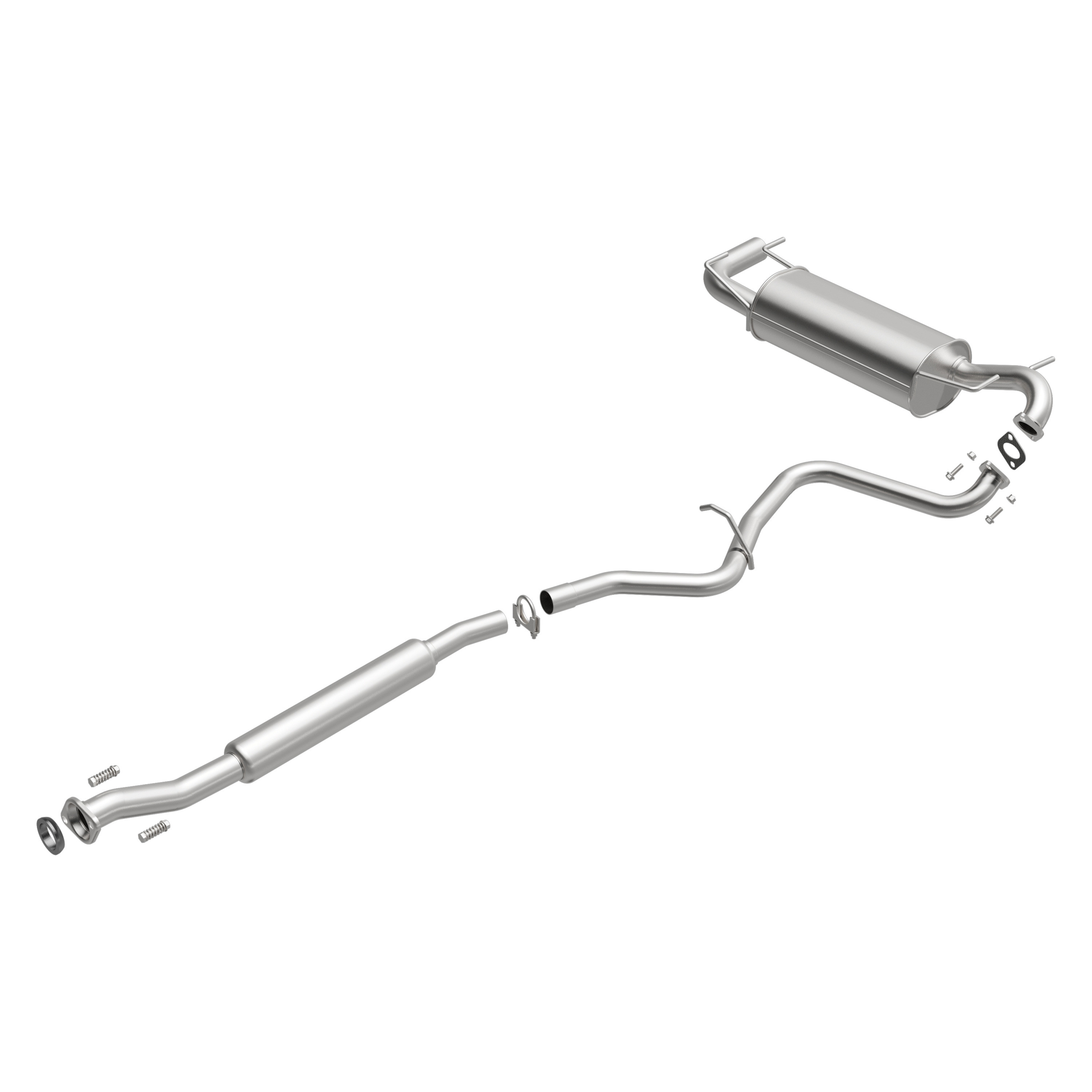 BRExhaust® 106-0182 - Direct-Fit Series™ Exhaust Kit