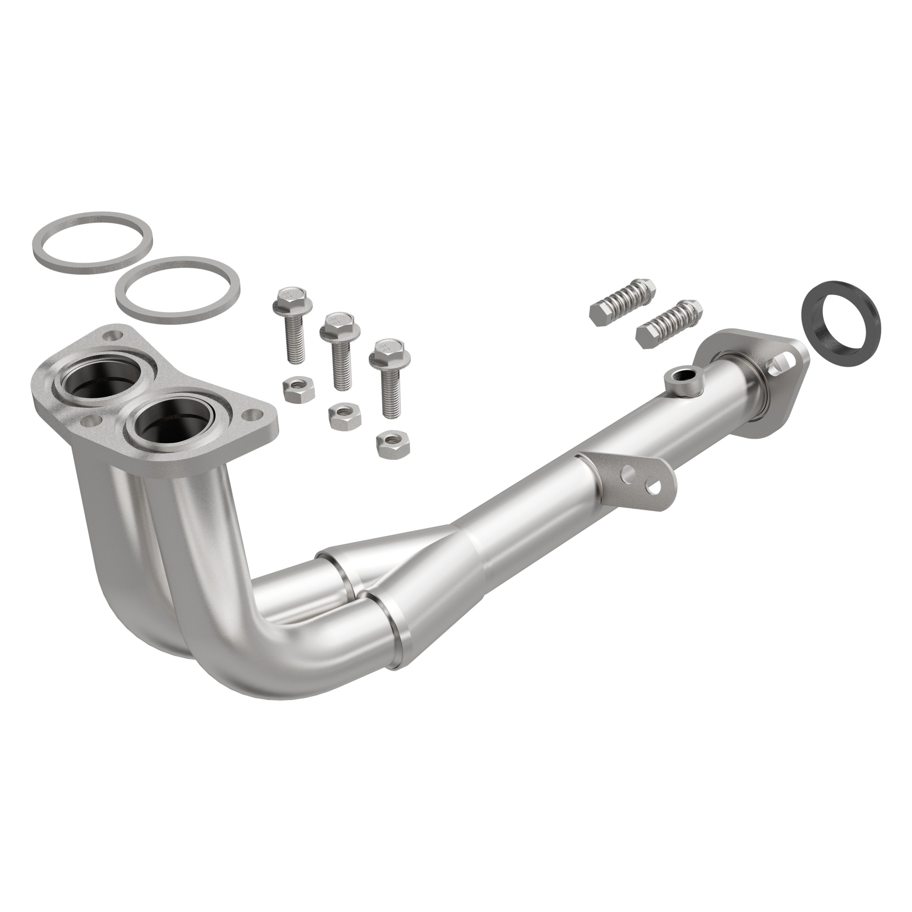 BRExhaust® 107-0024 - Stainless Steel Exhaust Front Pipe Kit