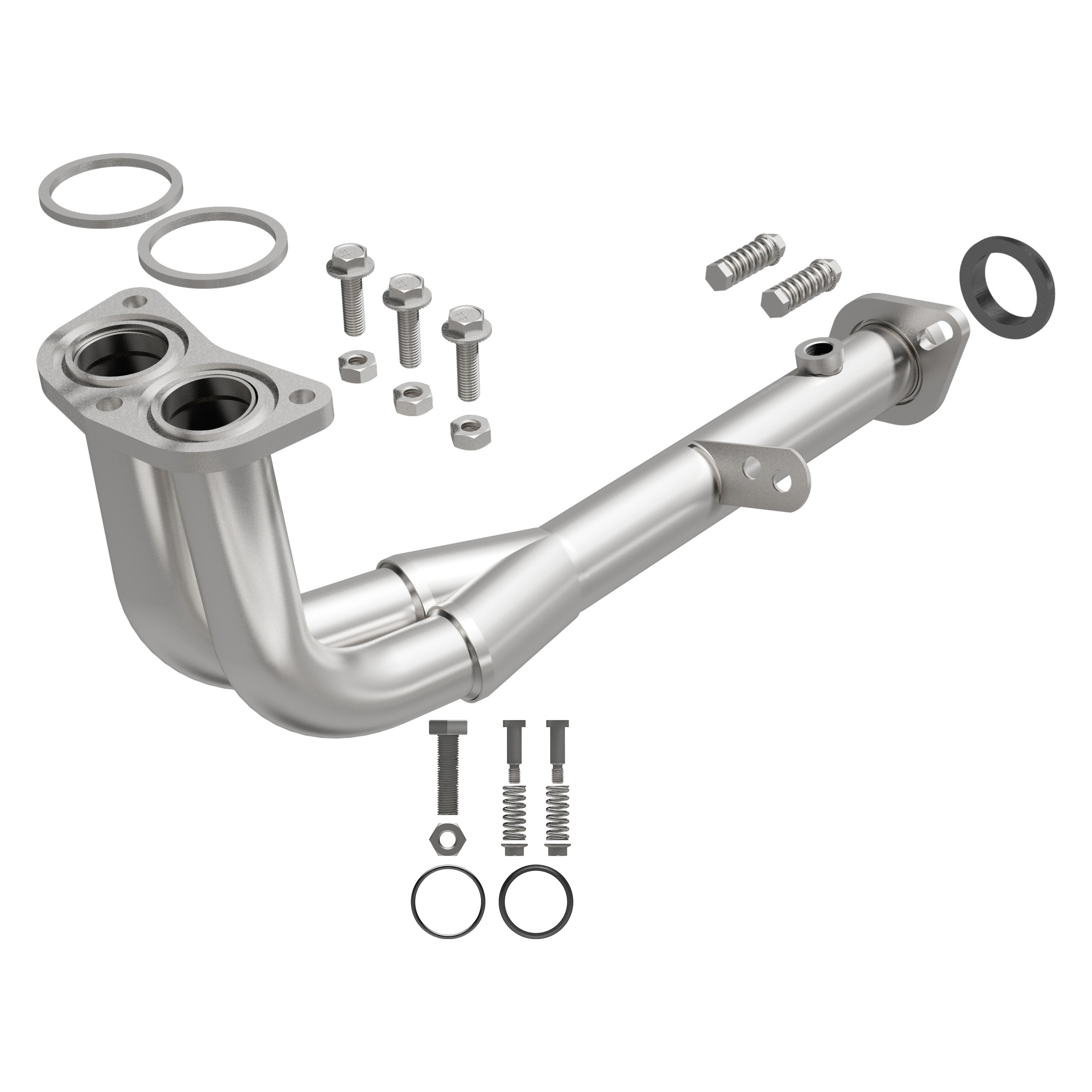BRExhaust® 107-0024 - Stainless Steel Exhaust Front Pipe Kit