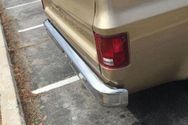 Brothers Trucks® RSA87FS - Rear Bumper Splash Shield