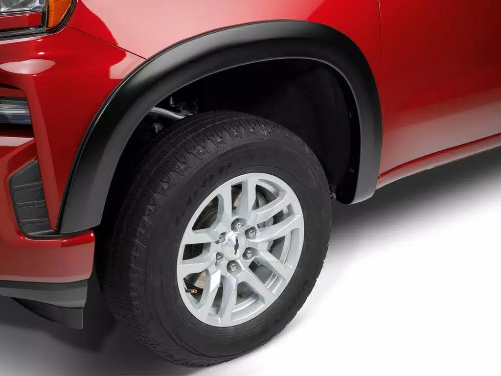 Bushwacker® 40994-02 - Extend-A-Fender™ Matte Black Front and Rear ...