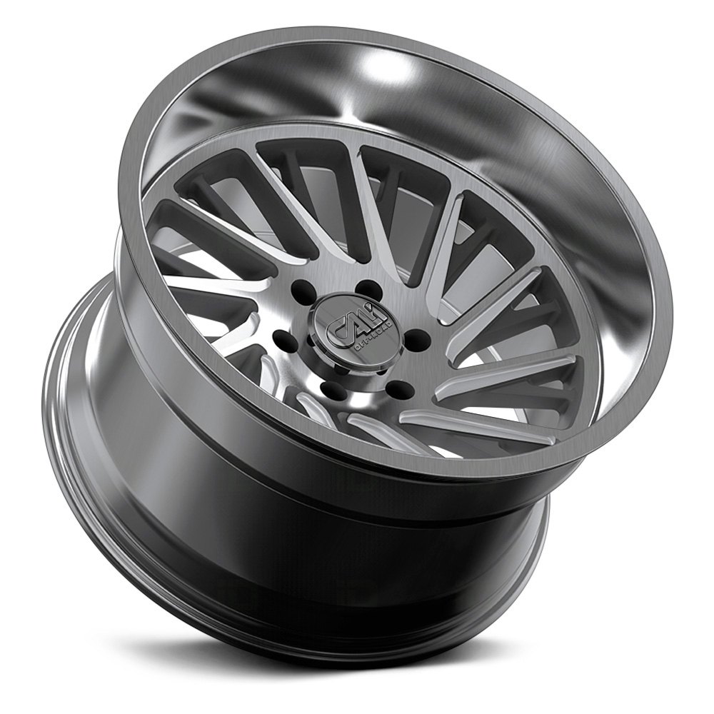 CALI OFFROAD® 9114 PURGE Wheels - Brushed and Clear Coated Rims
