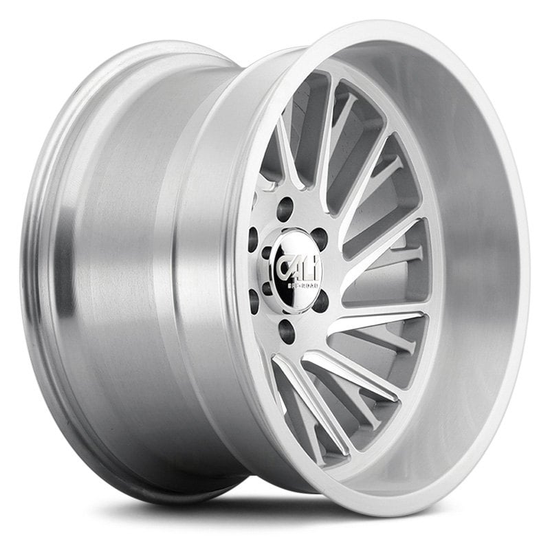 CALI OFFROAD® 9115 INVADER Wheels - Brushed and Clear Coated Rims ...