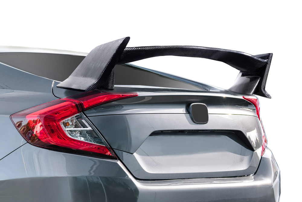 Carbon Creations® 115045 - Type R Style Carbon Fiber Rear Wing Spoiler