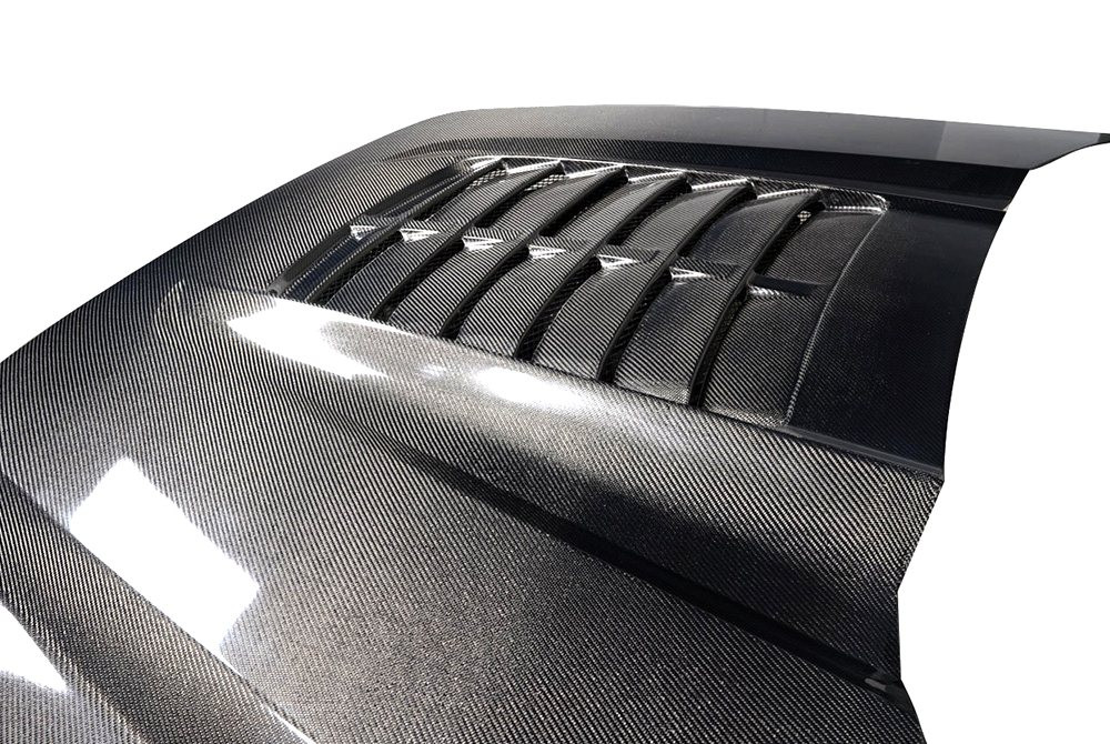Carbon Creations® 117486 - GT500 V2 Style Carbon Fiber Hood