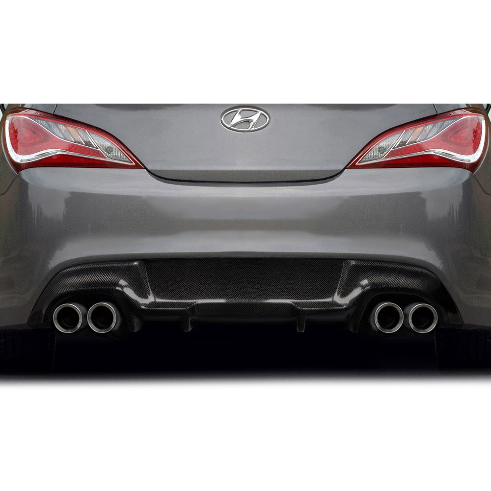 Carbon Creations® 117967 - Twins Style Carbon Fiber Rear Diffuser
