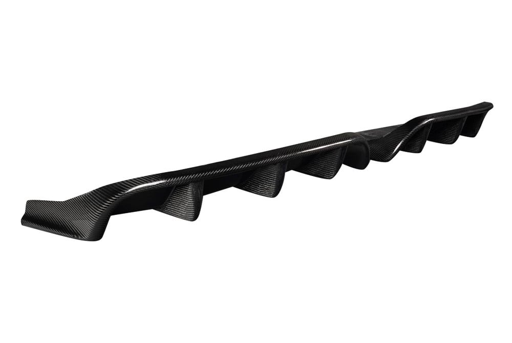 Carbon Creations® 118625 - Mystic Style Carbon Fiber Rear Diffuser