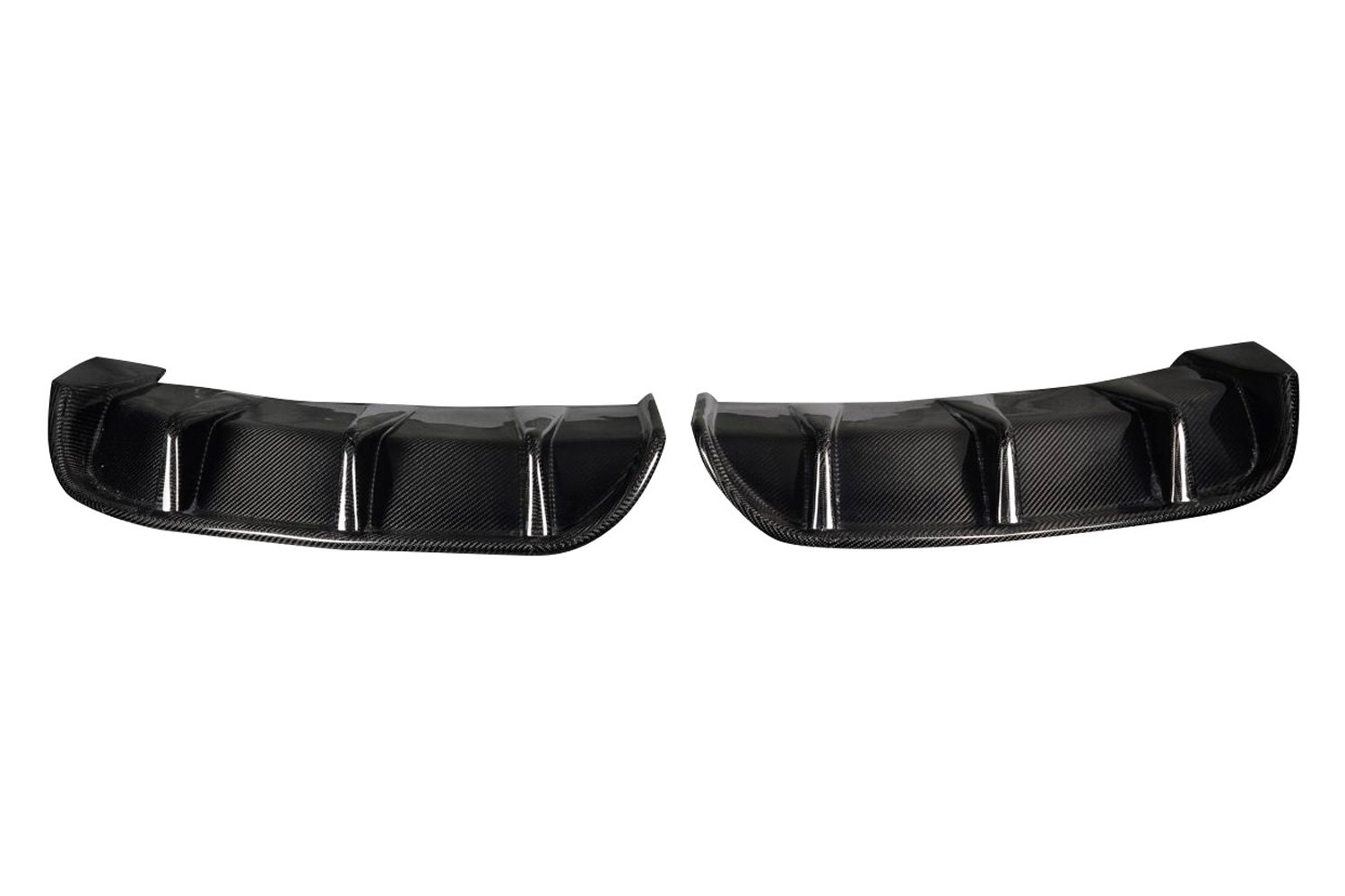 Carbon Creations® 118625 - Mystic Style Carbon Fiber Rear Diffuser