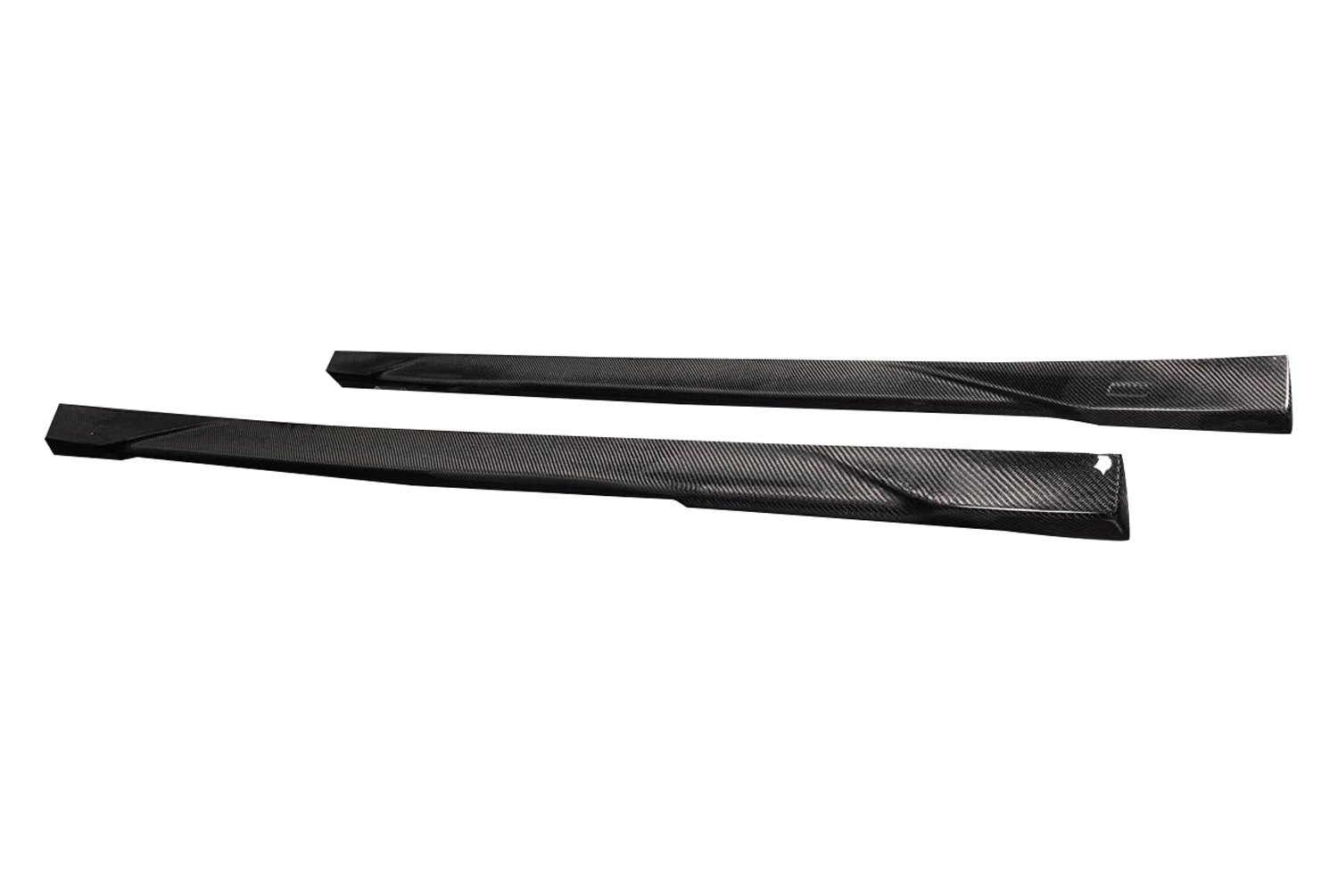 Carbon Creations® 118673 - Forge Works Style Carbon Fiber Side Skirt ...