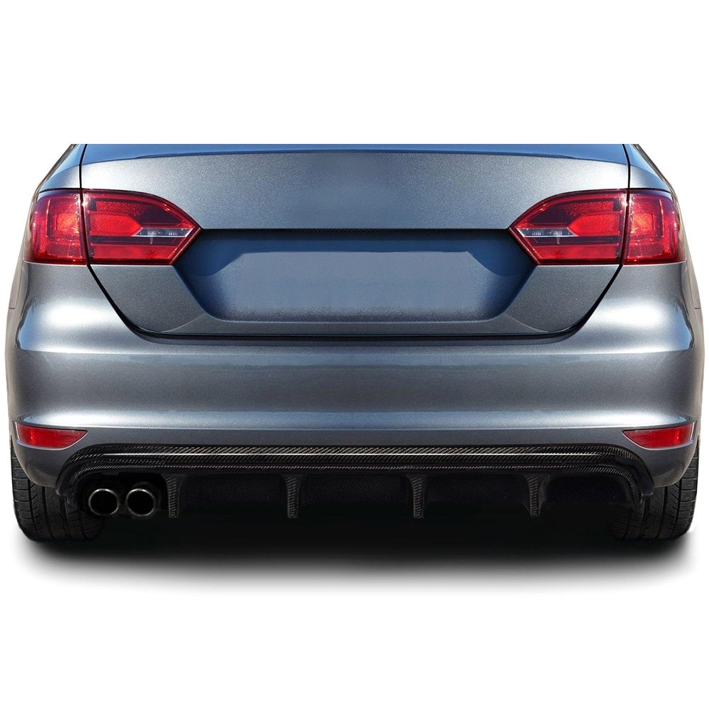 Carbon Creations® 118785 - Circuit Style Carbon Fiber Rear Diffuser