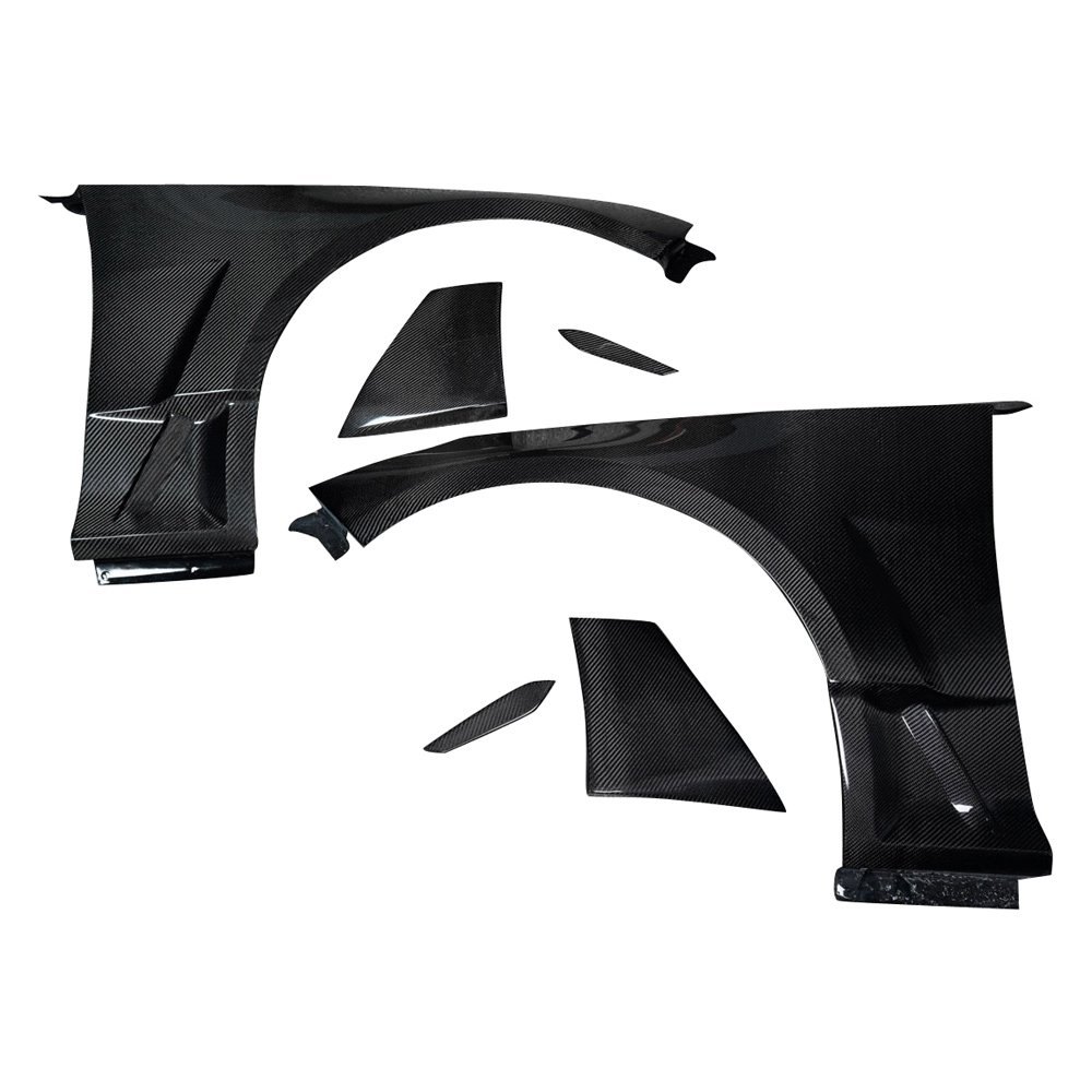 Carbon Creations® 118993 - Impulse Style Carbon Fiber Front Fenders