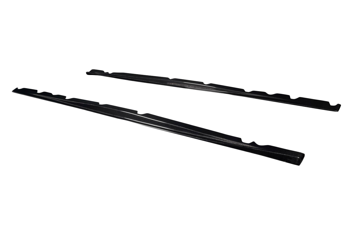 Carbon Creations® 119070 - Wallen Style Carbon Fiber Side Skirt Rocker ...