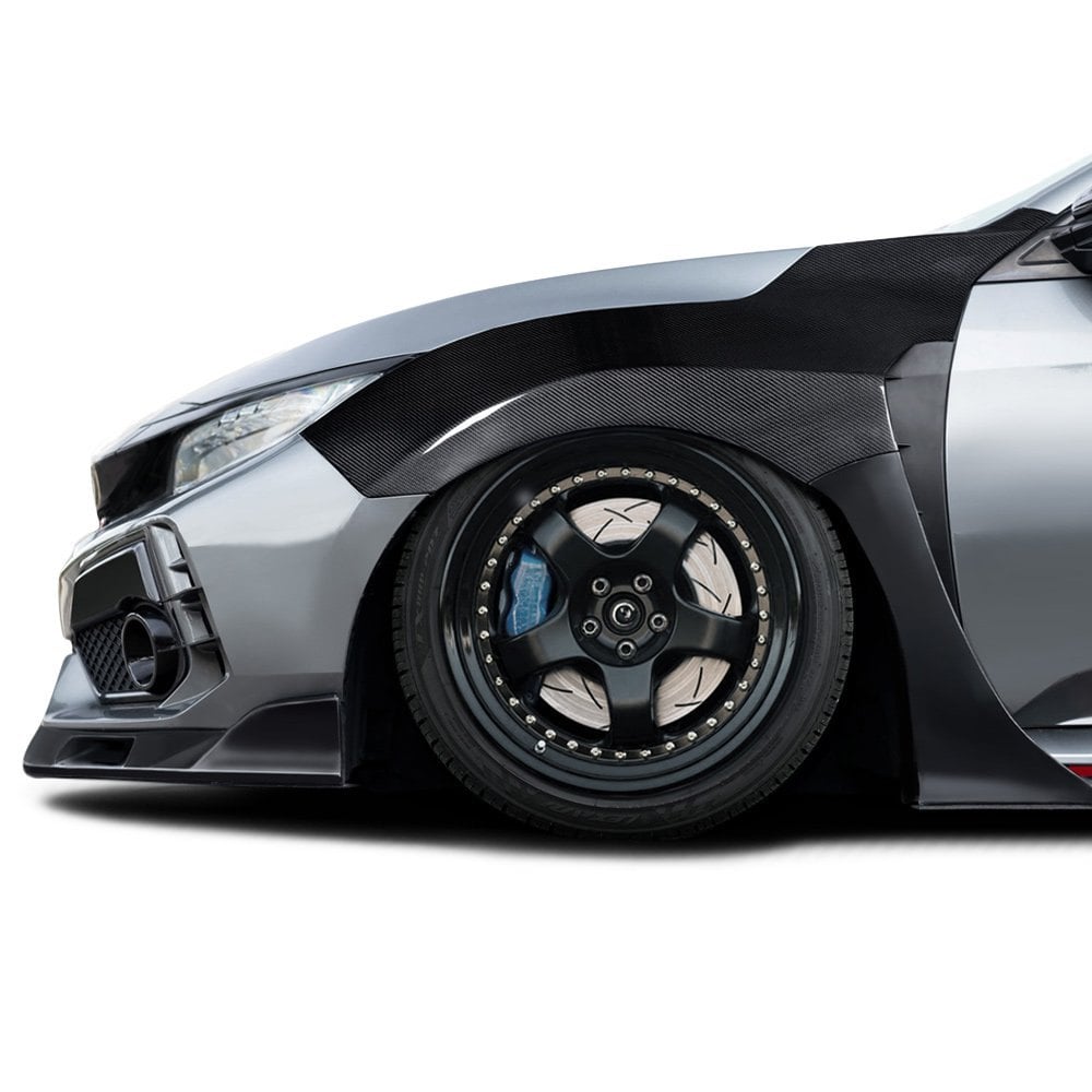 Carbon Creations® 119348 - Skywalker Style Carbon Fiber Front Fenders