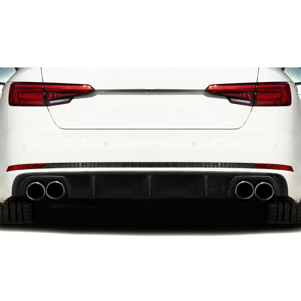 Carbon Creations® 119360 - Circuit Style Carbon Fiber Rear Diffuser