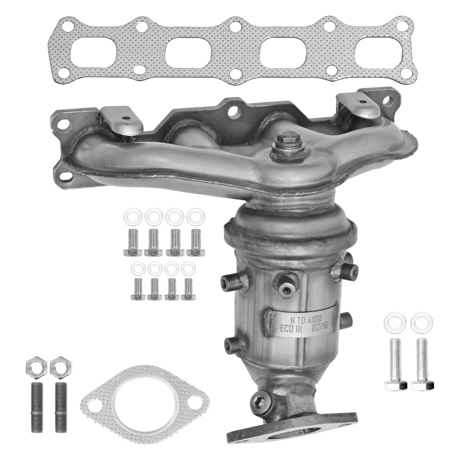 CATCO® 1384 - Exhaust Manifold with Integrated Catalytic Converter