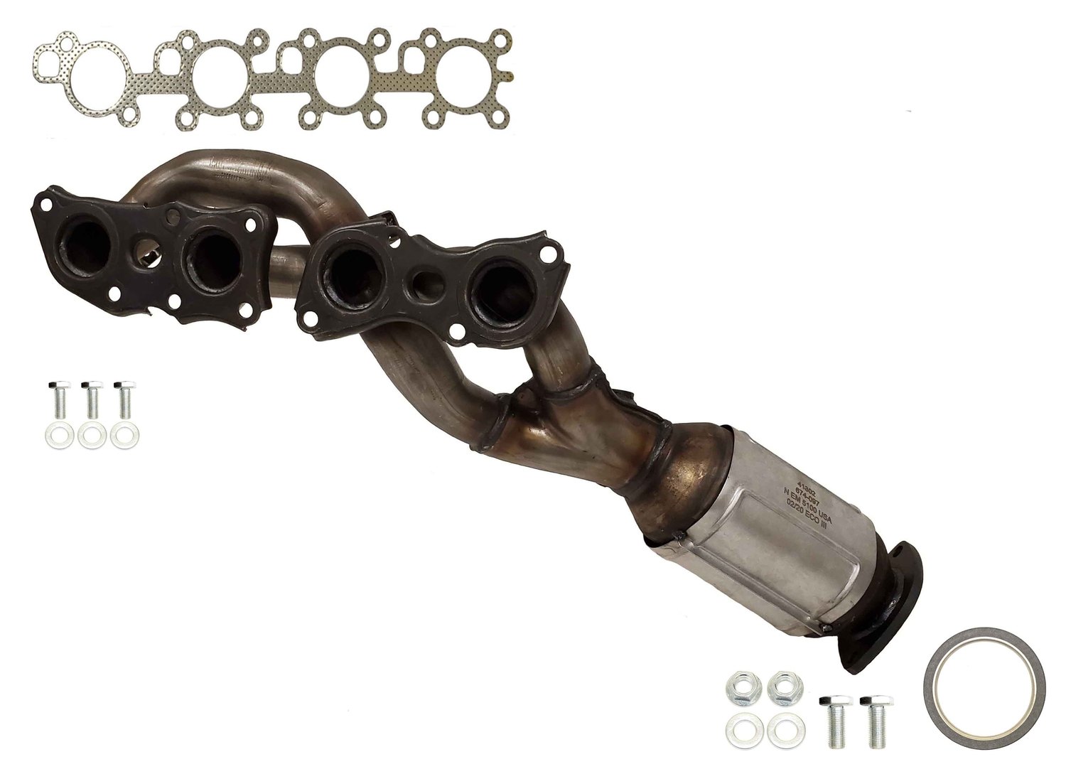 CATCO® 1516 - Stainless Steel Exhaust Manifold with Integrated ...