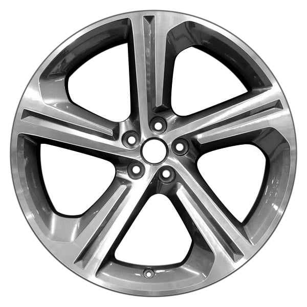 CCI® ALYJC070U30U1 - 5 Turbine-Spoke Machined with Dark Charcoal 20x8.5 ...