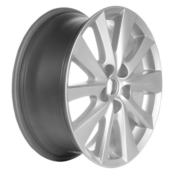 CCI® ALYMC093U20 - 10 Turbine-Spoke Sparkle Silver 17x7 Alloy Factory ...