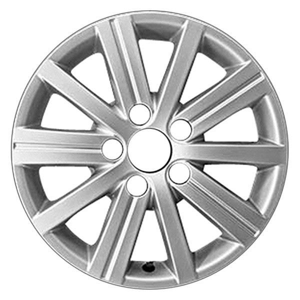 CCI® ALYVZ057U20 - 10 I-Spoke Bright Silver Metallic 15x6.5 Alloy ...