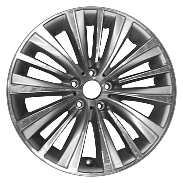 CCI® ALYBV066U10 - 5 W-Spoke Silver 19x8.5 Alloy Factory Wheel ...