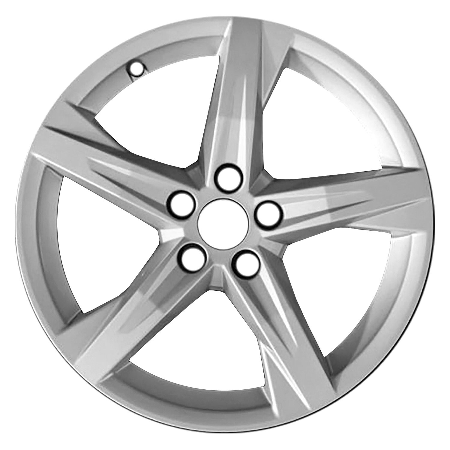 CCI® ALYAM049U20 - 5-Spoke Light Silver Metallic 18x8 Alloy Factory ...