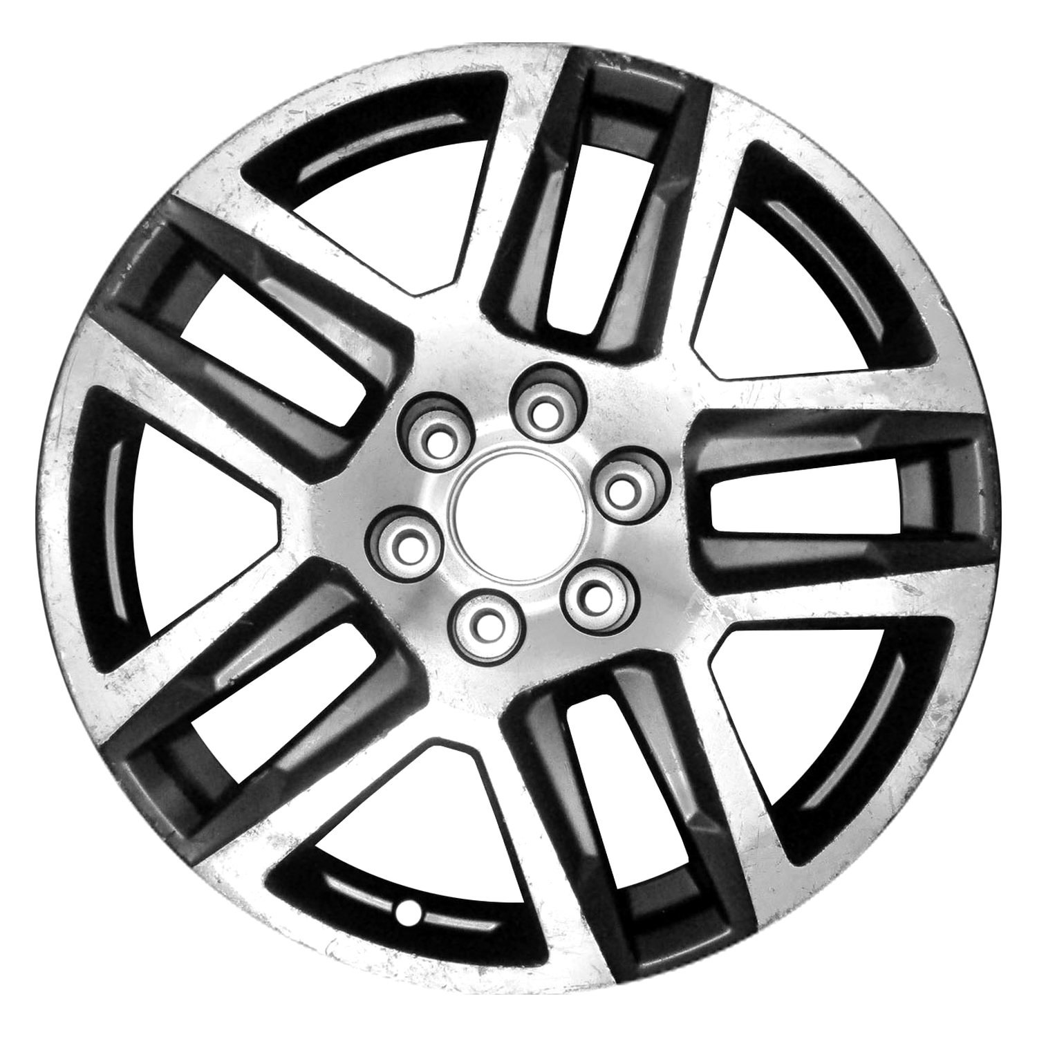 CCI® ALYGB097U30N - 5 Double-Spoke Machined and Dark Charcoal 20x9 ...