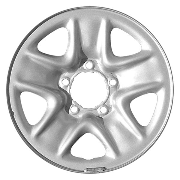 CCI® STLTS088U20 - 5-Spoke Silver 18x8 Steel Factory Wheel - Remanufactured