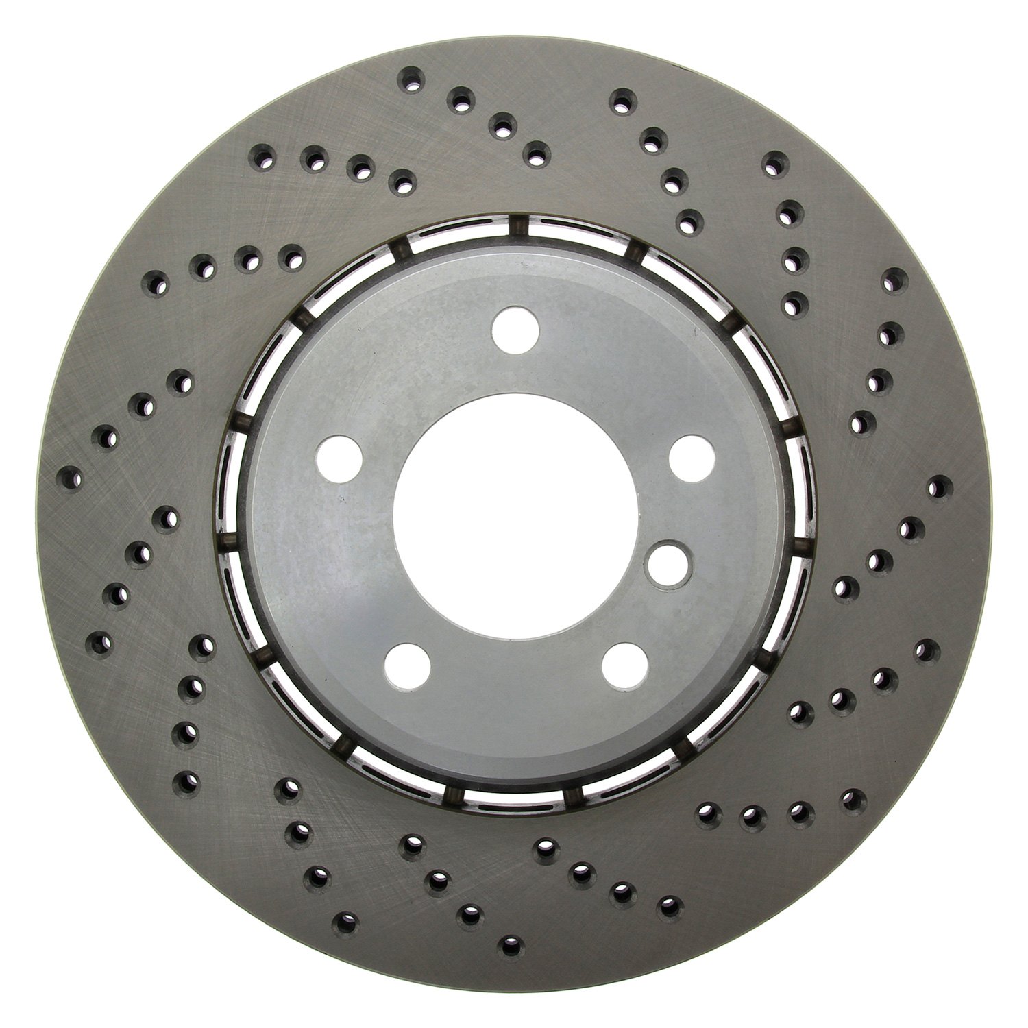 Centric® 128.34170 - SportStop Drilled 1-Piece Front Driver Side Brake ...