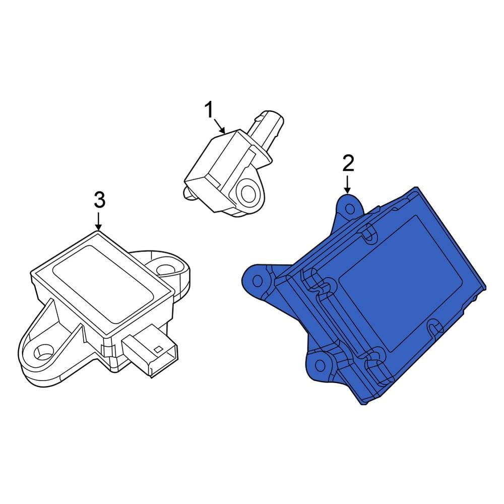 Chrysler OE 68405567AC - Air Bag Control Module