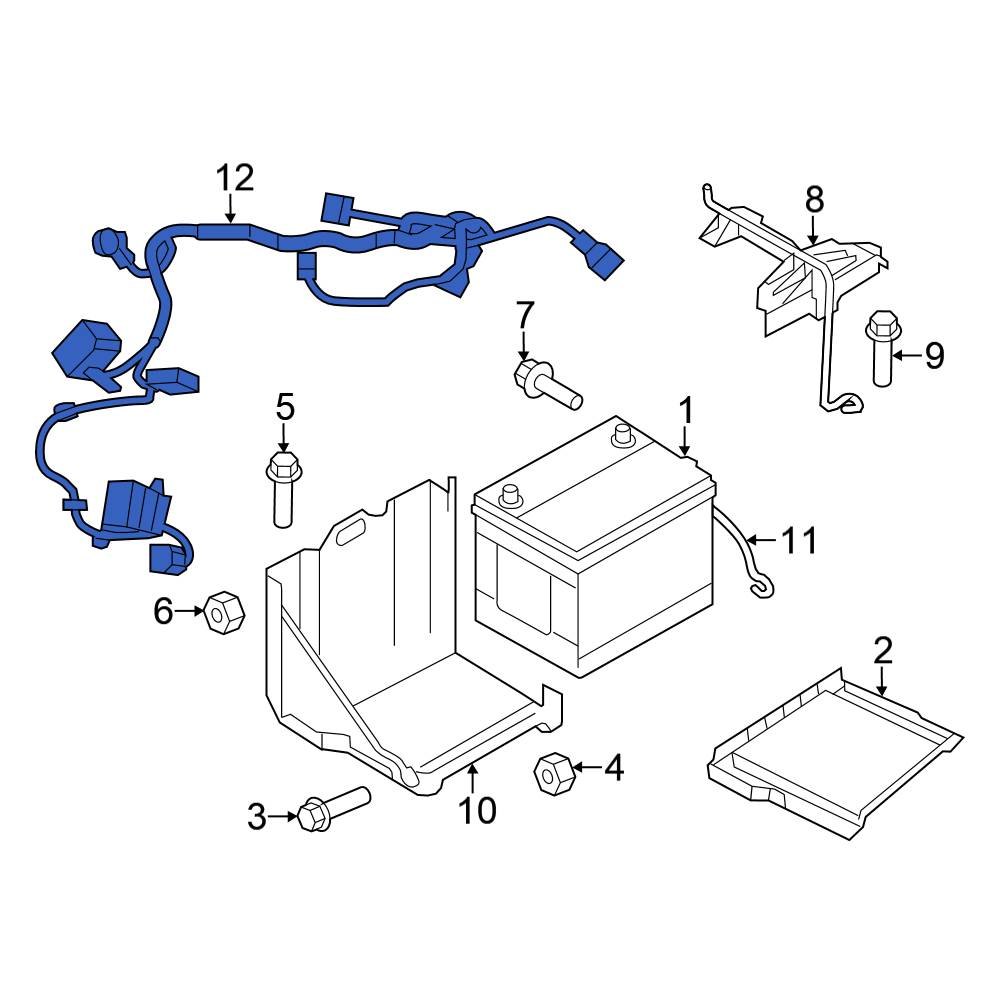 Chrysler OE 4795599AG - Battery Cable Harness