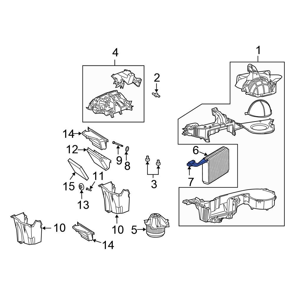 Chrysler OE 5139687AA - A/C Expansion Valve
