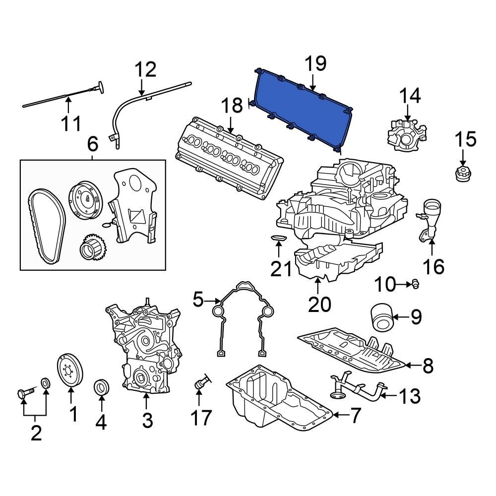 Chrysler OE 5114179AB - Engine Valve Cover Gasket