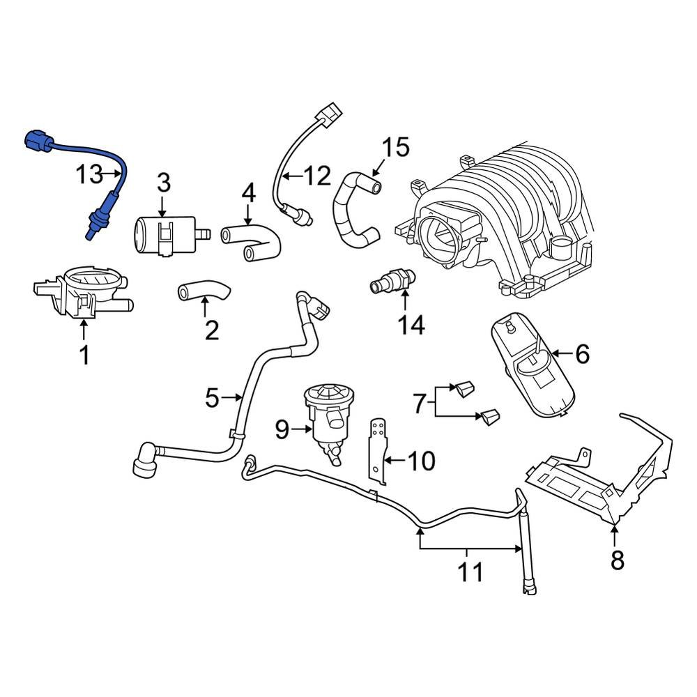 Chrysler OE 56028994AB - Front Oxygen Sensor
