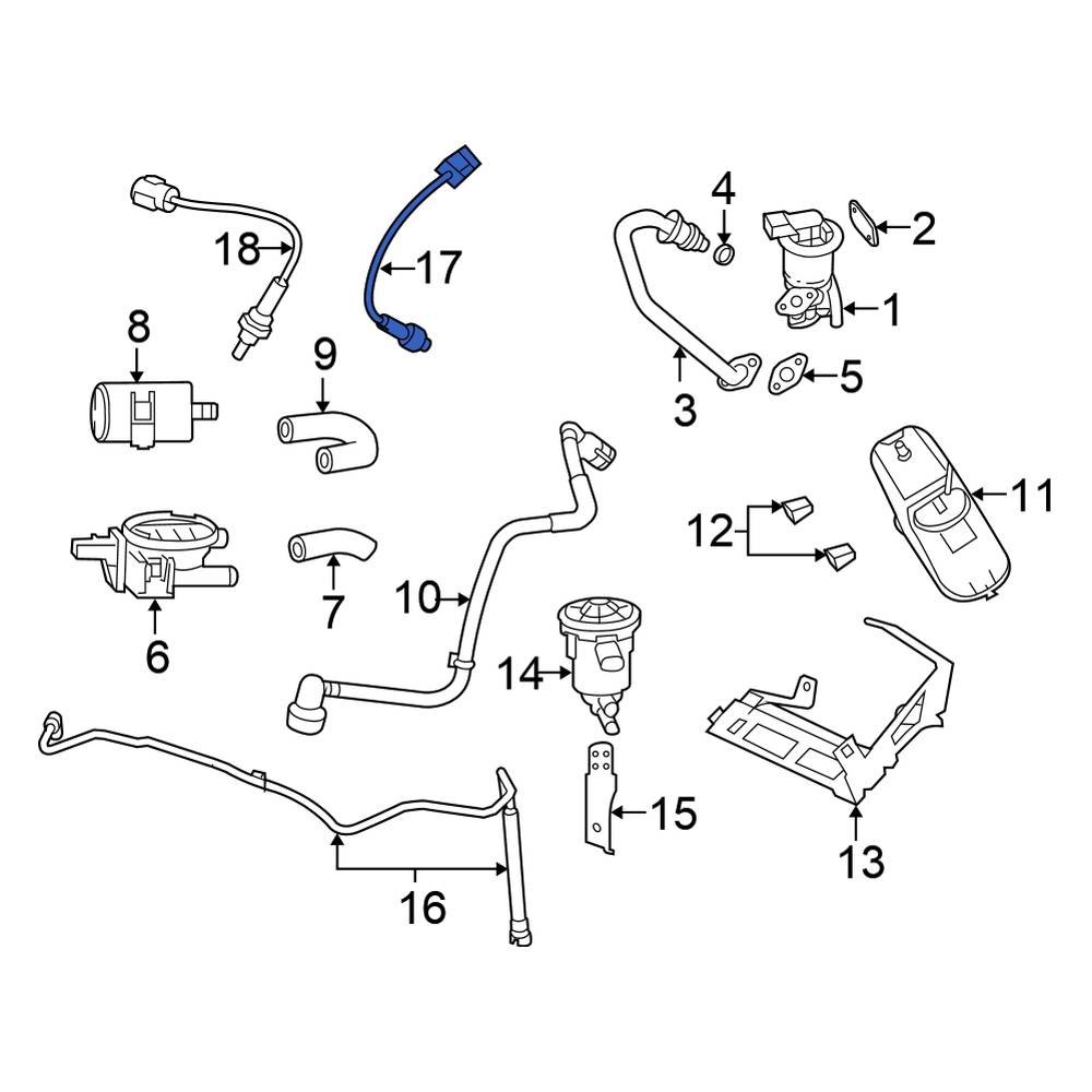 Chrysler OE 56028994AB - Front Oxygen Sensor