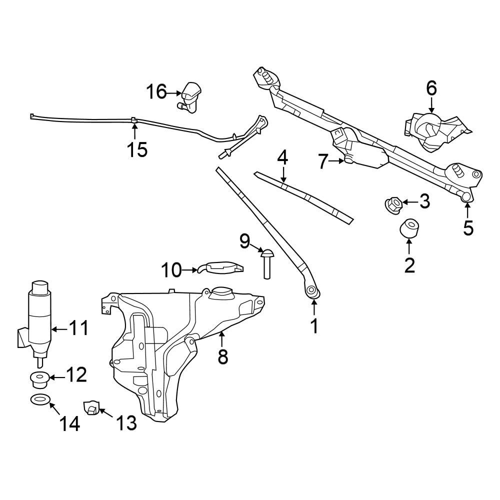 Chrysler OE 5152029AB - Washer Fluid Level Sensor