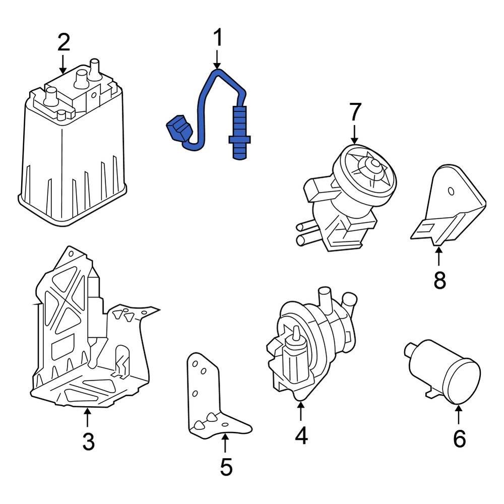 Chrysler OE 56029050AA - Rear Oxygen Sensor