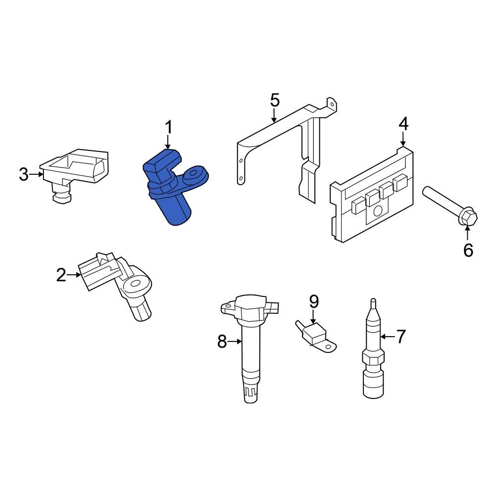 Chrysler OE 5149167AF - Engine Crankshaft Position Sensor