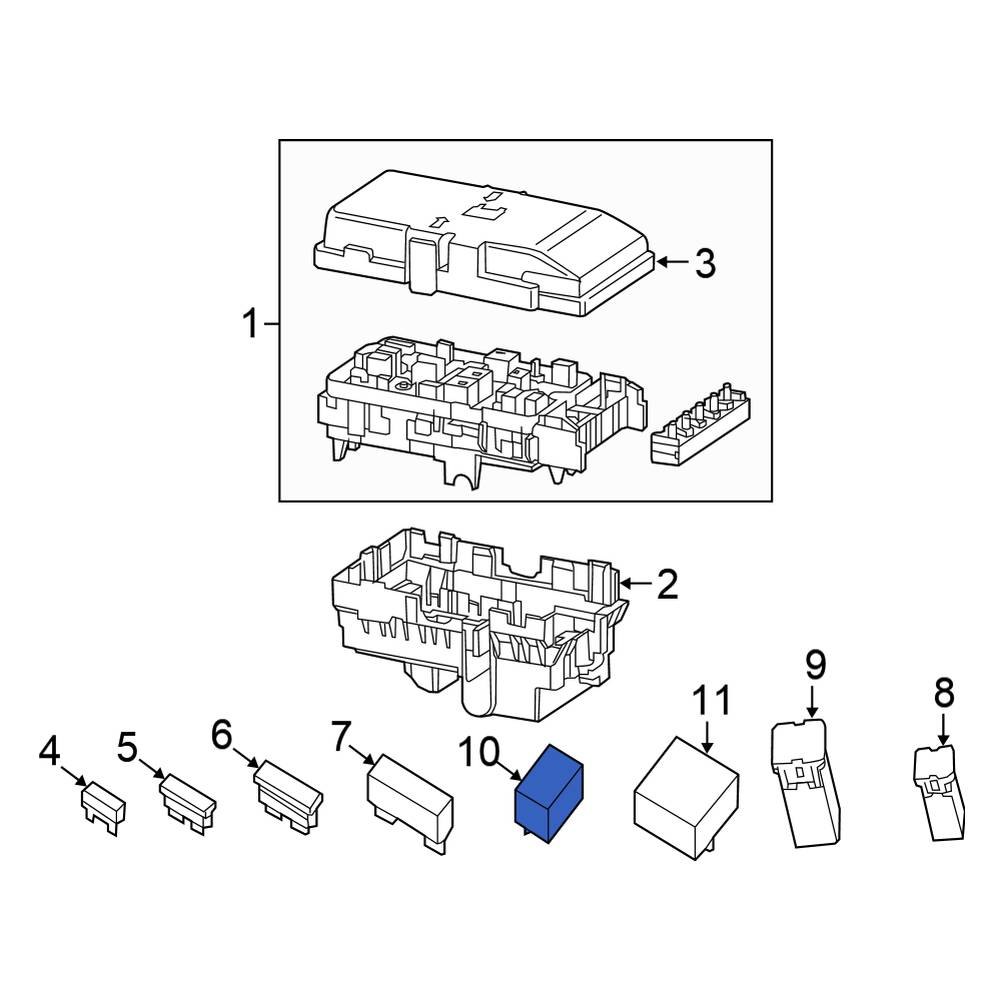 Chrysler OE 68311126AA - Accessory Power Relay