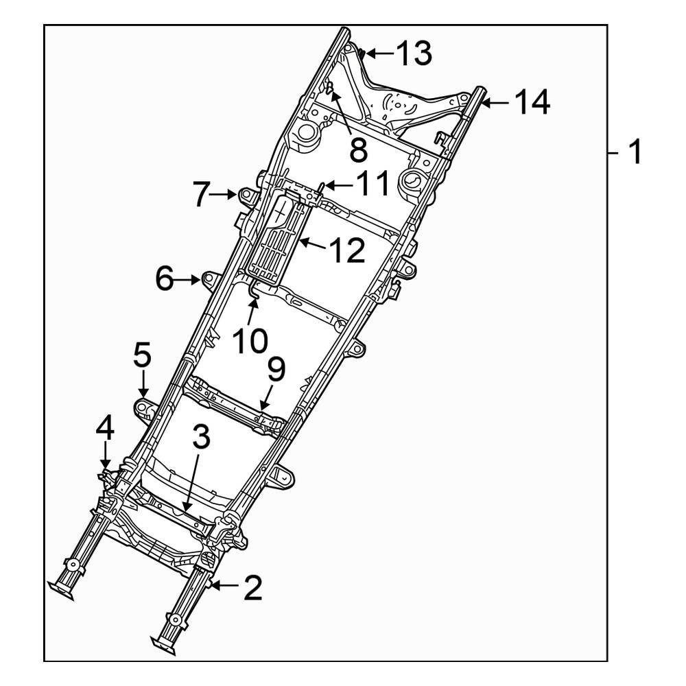 Chrysler OE 52103717AB - Exhaust System Hanger