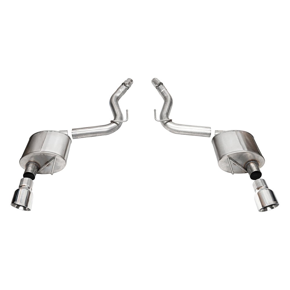 Corsa® 21252 - Sport™ 304 SS Axle-Back Exhaust System with Split Rear Exit